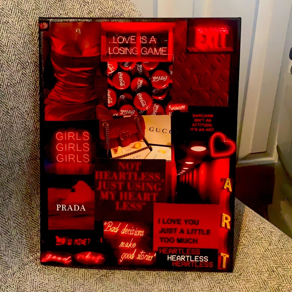 Custom Collage Wall Decor - Gem